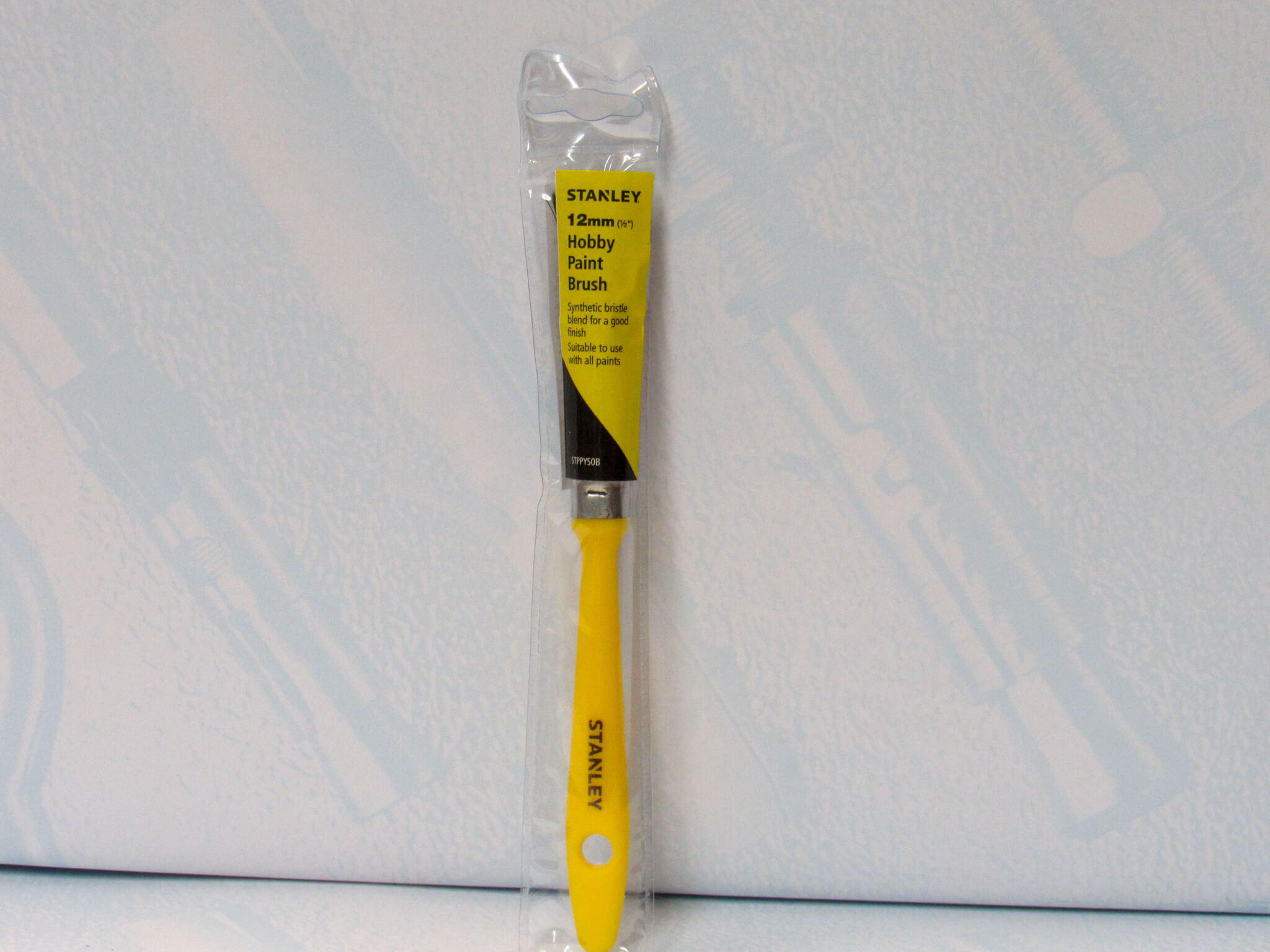 STANLEY 1/2" Hobby Paint Brush - Sky Blue Fixings - Fixings & Fasteners ...